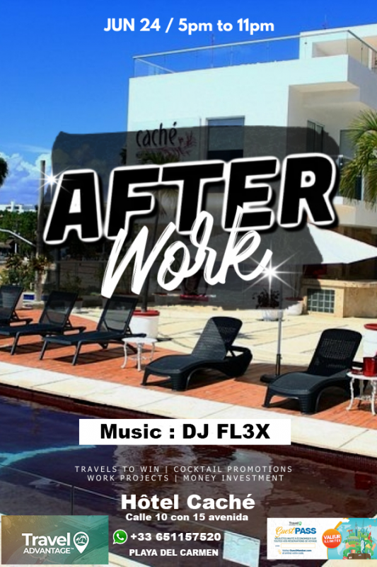 Inauguración Del Afterwork En El Hotel - HOTEL CACHE - Mexique - Réservez vos meilleurs moments ...