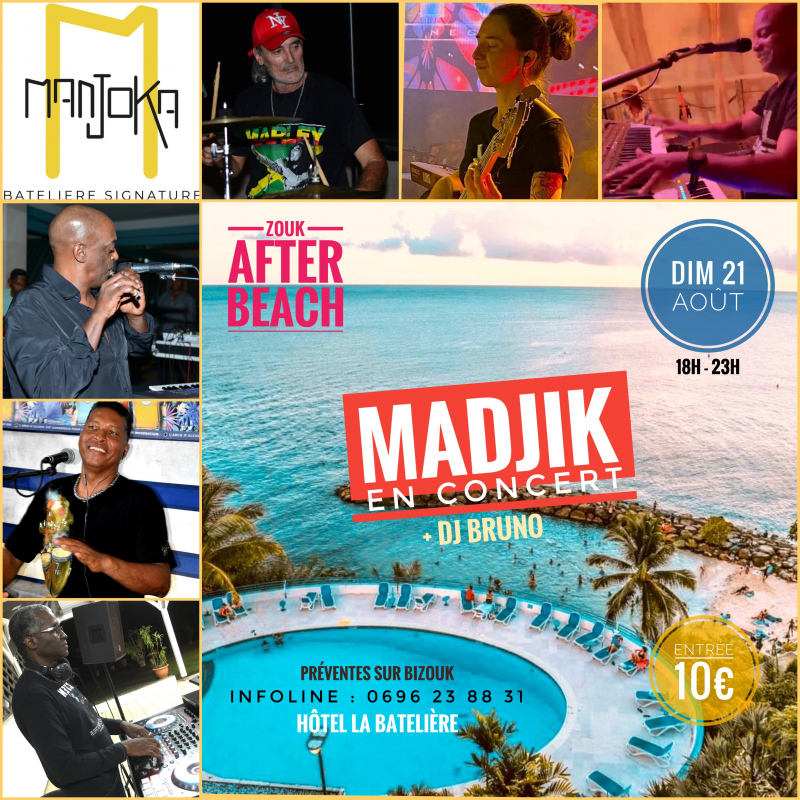 Zouk After Beach - Hôtel La Batelière - Martinique - Réservez vos ...