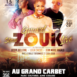 Grand Show Zouk Live - Grand Carbet Du Parc Culturel Aimé Césaire ...