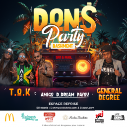 Don'S Party Bashment Feat General Degree - Espace Reprise - Martinique ...