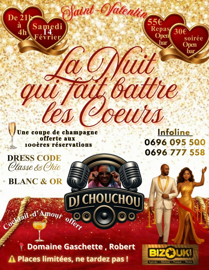 La Nuit Qui Fait Battre Les Coeurs - Domaine Gaschette - Martinique ...