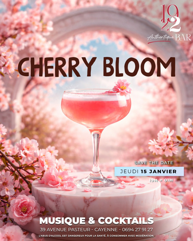 Cherry Bloom - 1922 Authentique Bar - Guyane - Réservez vos meilleurs ...